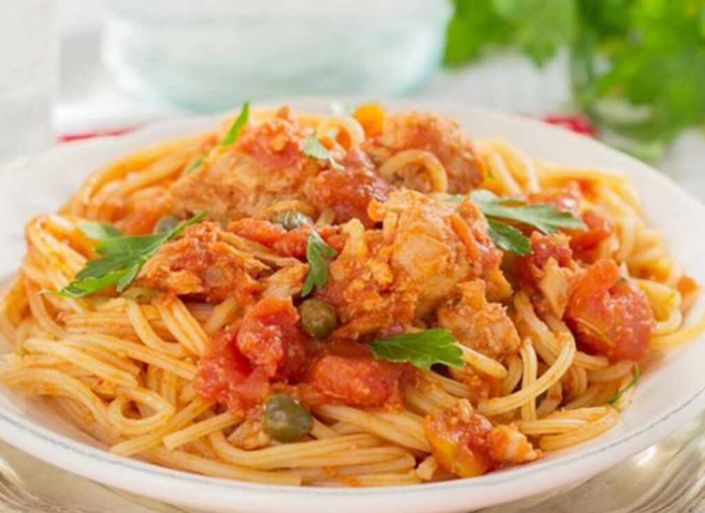 Spaghetti au thon – Les spaghettis MATANTI